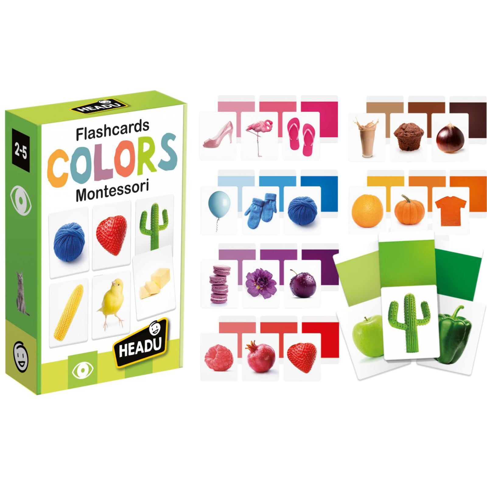 FLASHCARDS COLORS MONTESSORI K663829 - LLT