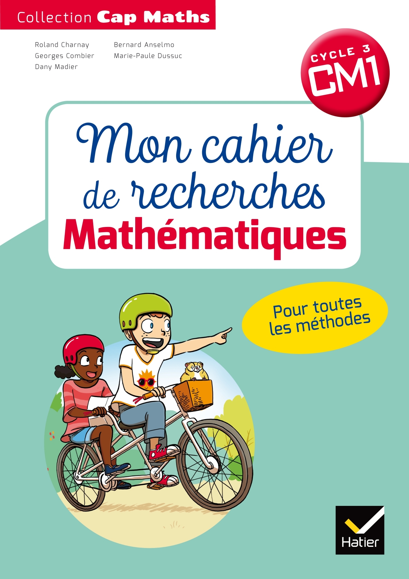 CAP MATHS CM1 ED.2018 - MON CAHIER DE RECHERCHES 9782401044951 - LLT